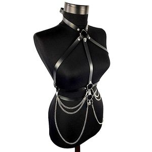 Accessories | Faux Leather Full Body Detachable Chain Harness | Poshmark